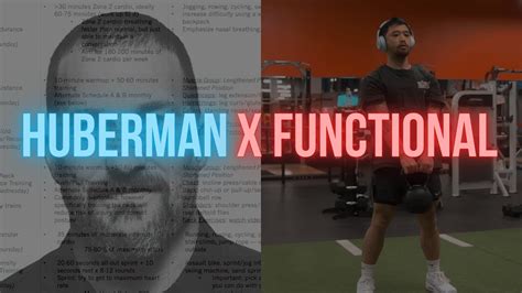 I Did Hubermans Fitness Protocol And Made It Functional Youtube
