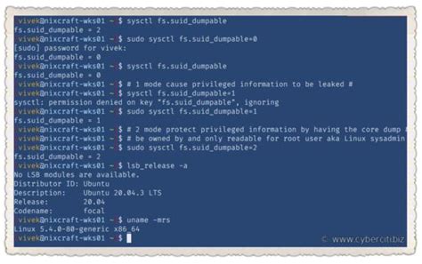 joe klemmer on linkedin how to disable core dumps in linux including