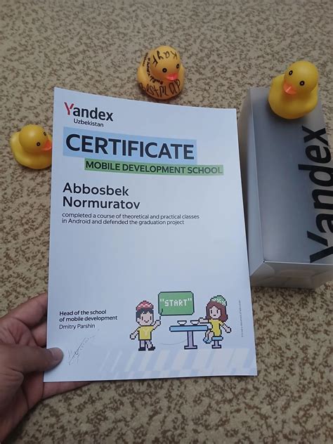 Finally After The 2 Months We Completed The Yandex Programmers School