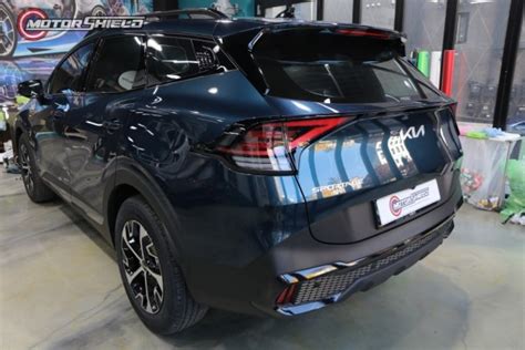 기아 스포티지 3m 유광블랙 크롬딜리트 시공 시공 갤러리 모터쉴드