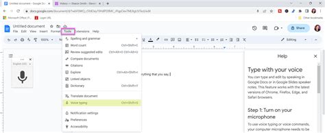 Type Hands Free Using Dictate Voice Typing In Word Docs Voice To Text Tips For Content