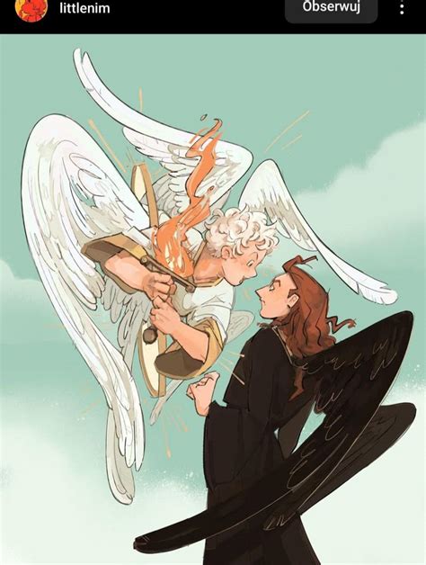 Angel Aziraphale Aziraphale Crowley Fanart