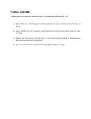 Problem Set EC302Nov Pdf ProblemSetEC302