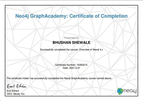 bhushan shewale on linkedin graphdatabases neo4j upskilling