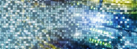 Premium Photo Binary Code On Datacenter Background Cyber Space