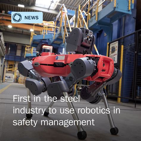 outokumpu on linkedin safety robotics ai anymal
