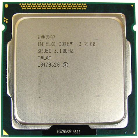 intel core i3 2100 2nd generation processor used