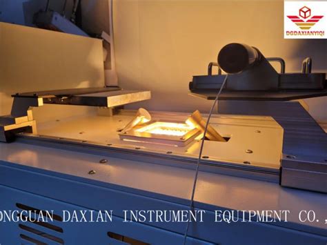 Tpp Metal Flammability Test Equipment With Astmf2700 Standard Daxian Brand