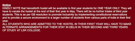 Lsr Hostels New Rule Promises ‘inclusivity But Will Kill Dissent And Push Hundreds Out Youth