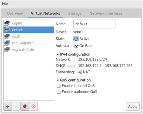 Networking Libvirt Host To Virtual Network Server Fault