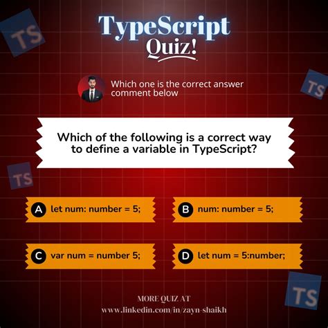 Zayn Shaikh On Linkedin Typescriptquiz Learningwithcode