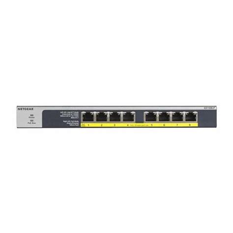 Netgear GS LP Unmanaged Poe Switch LAN Capable Blue At Piece In Mumbai