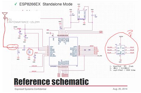 Esp8266ex Grundschaltung 3 Fragen