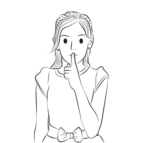 Dibujo De Silencio