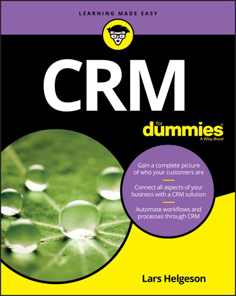 Cover Crm For Dummies Book