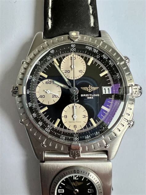 Sammlerstück Breitling Chronomat Mit Utc Modul Gebraucht In Worben Für Chf 14577 Mit