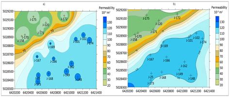Permeability Of Reservoir K A Idw B Msm Download Scientific