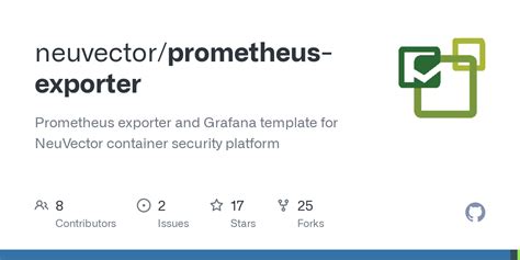 Github Neuvectorprometheus Exporter Prometheus Exporter And Grafana
