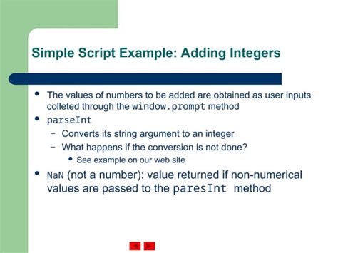 Introduction To Scripting Programming Language Ppt Web Development Internet