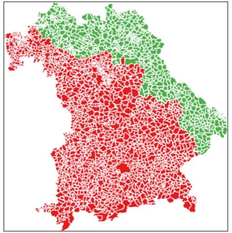 Drawing Border Using R In Shapefile Based On Dummy Variable Geographic Information Systems
