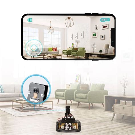Robot Intelligent V4 0 Kit Voiture Robotisée Avec Caméra Elegoo