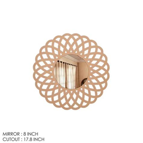 Mdf Designer Mirror For Diy Base