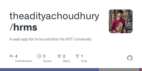 GitHub Theadityachoudhury Hrms A Web App For Hrms Solution For KIIT University