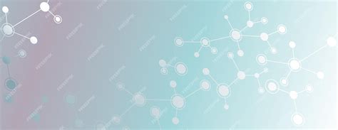 Premium Vector Abstract Concept With Molecule Pattern Background Vector Illustration