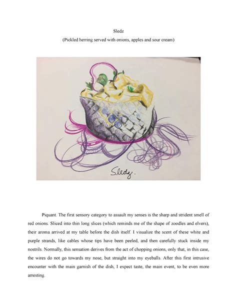 Sensory Ethnography Sample Ffar 298 Concordia Studocu