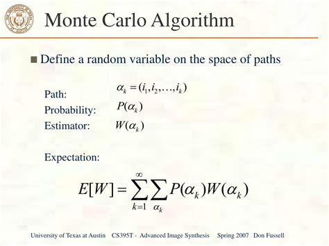 Ppt Monte Carlo Path Tracing Powerpoint Presentation Free Download Id790544