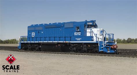 Emd Sd40 2 Emd Lease Blue And White 6347 Wdcc And Sound 39407 N