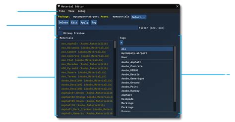 The Material Editor