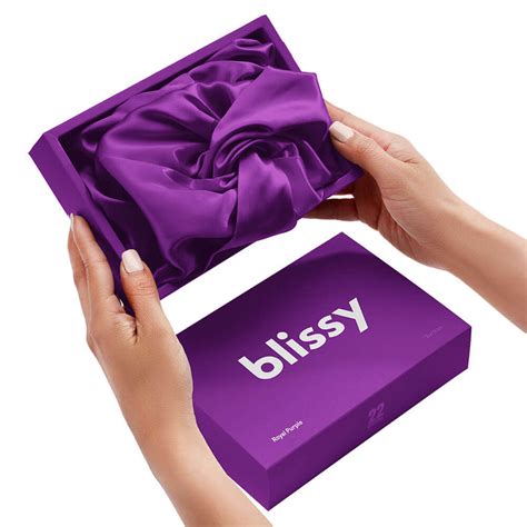 Blissy 100 Silk Bonnet Royal Purple 100 Mulberry Silk