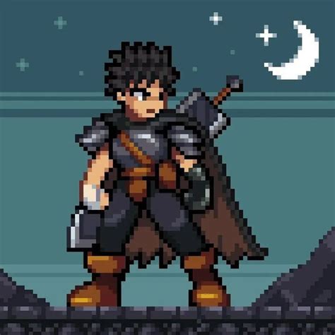 Berserk Berserk Pixel Art Characters Anime Pixel Art