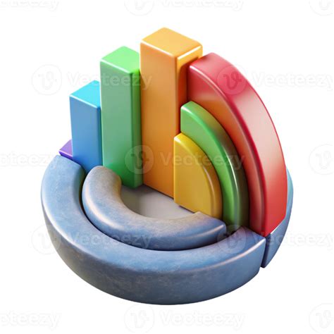 Vibrant Abstract Modern Spectral Analysis Diagram Cutout Exclusive 60482585 Png