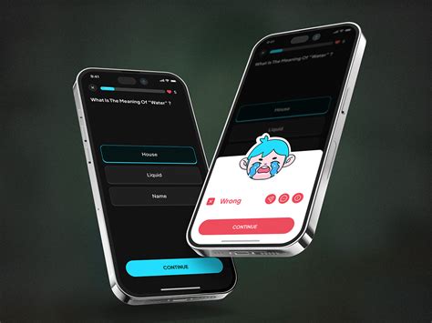 language learning app ui design kits behance