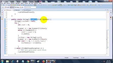 Reading Text Files Using Scanner Class Youtube