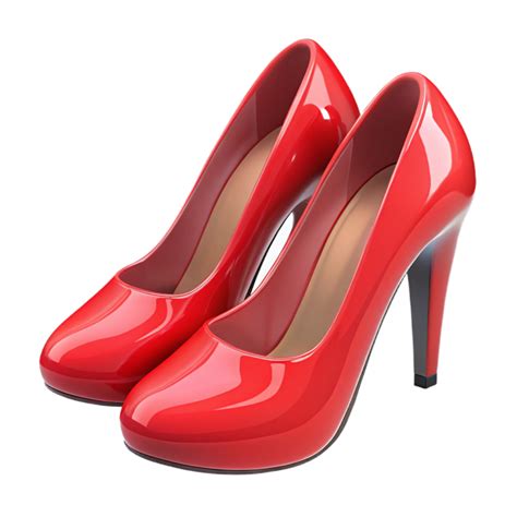 Elegant Contemporary A Pair Of Red High Heels High Quality 59623297 Png