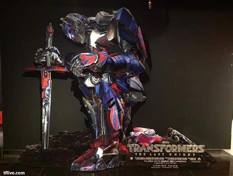 Transformers Live Action Movie Blog Tflamb New Transformers 5 Evil Prime Standee