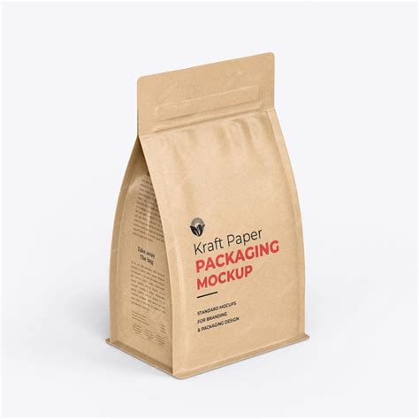 크래프트 커피 파우치 포장 백 모형 Psd 템플릿 프리미엄 Psd 파일 크래프트 커피 파우치 포장 백 모형 Psd 템플릿 프리미엄 Psd 파일
