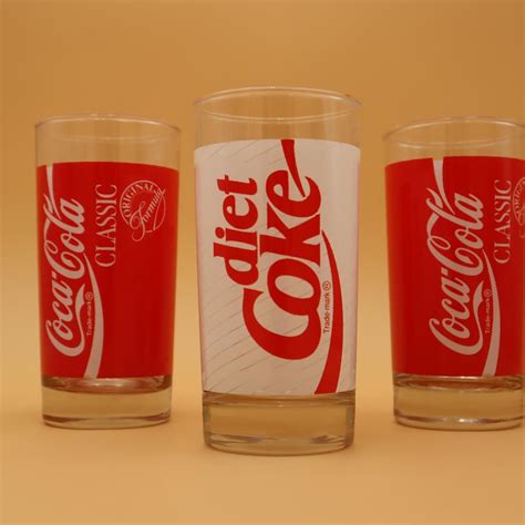 Vintage Coke Shot Glasses Etsy