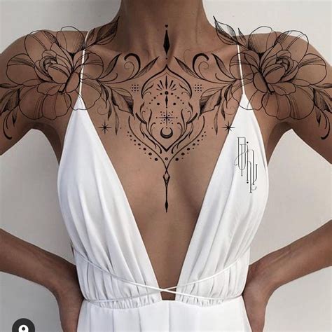 15 Chest Tattoo Ideas Chest Tattoo Body Art Tattoos Chest Tattoos For Women