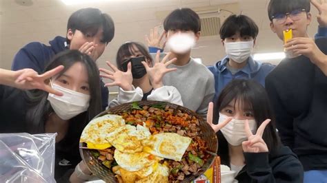 급식 파업하면 생기는 일 비빔밥 만들기 고등학교vlog Youtube
