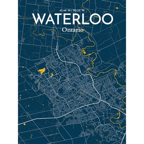 Waterloo City Map