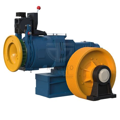 Mf Series Modern And Versatile Elevator Geared Machine