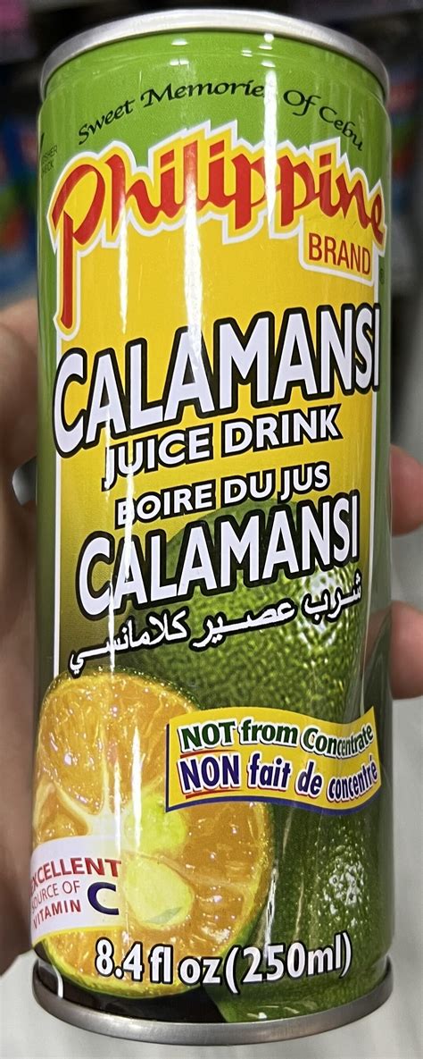 Calamansi Juice Drink Profood International Corp 250 Ml