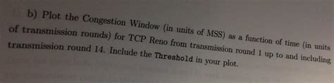 Solved Points Consider TCP Slow Start Suppose A New Chegg