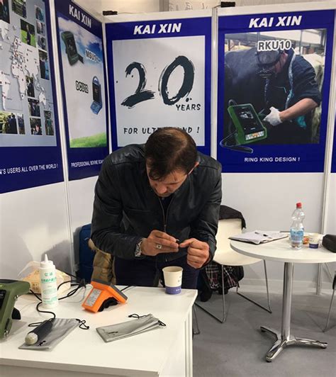 凯信携兽用b超机亮相eurotier畜牧展 徐州市凯信电子设备有限公司