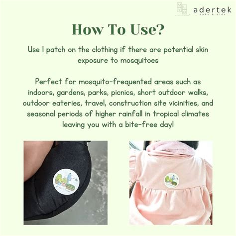 Mylo Mosquito Repellent Patch Adertek Malaysia