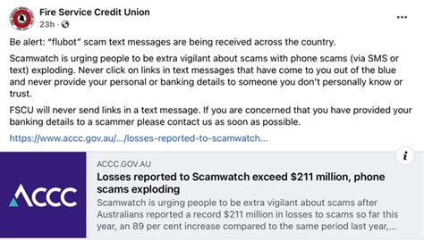 Notice From Our Credit Union Be SCAM ALERT SAFSRA